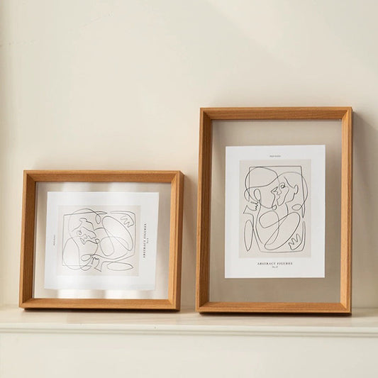 Double Sided Photo Frame Floating Transparency Frame Shadow Box
